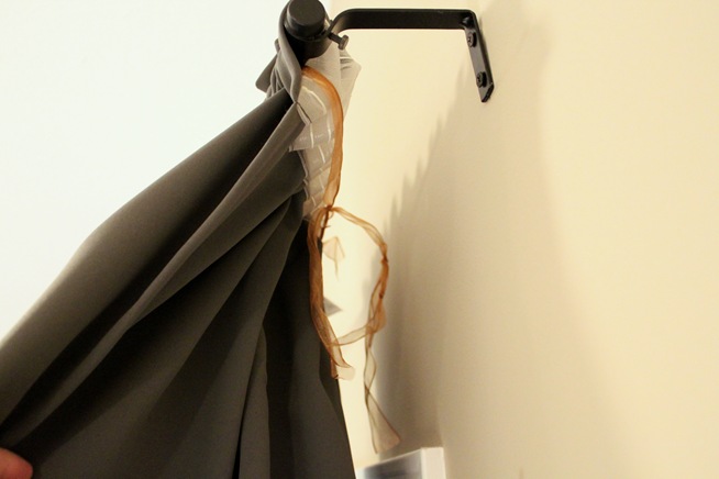 Easy Curtain Fix | Just a Girl Blog